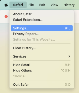 Enable Third-Party Cookies on Safari – Product Education Center